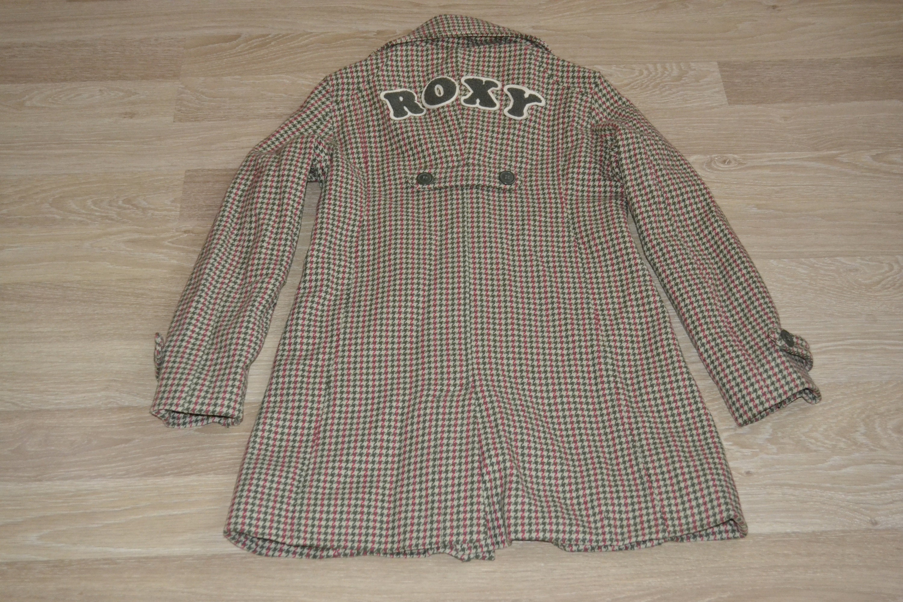 Vintage Roxy Coat Women Overcoat Ladys Cloak Quiksilver Jacket Fashion ...