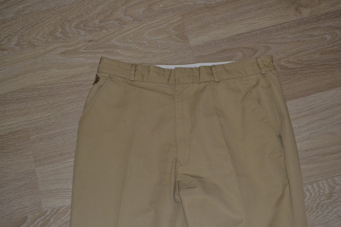 Vintage Fred Perry Pants Casual Trousers Rare Unmentionables Mens ...
