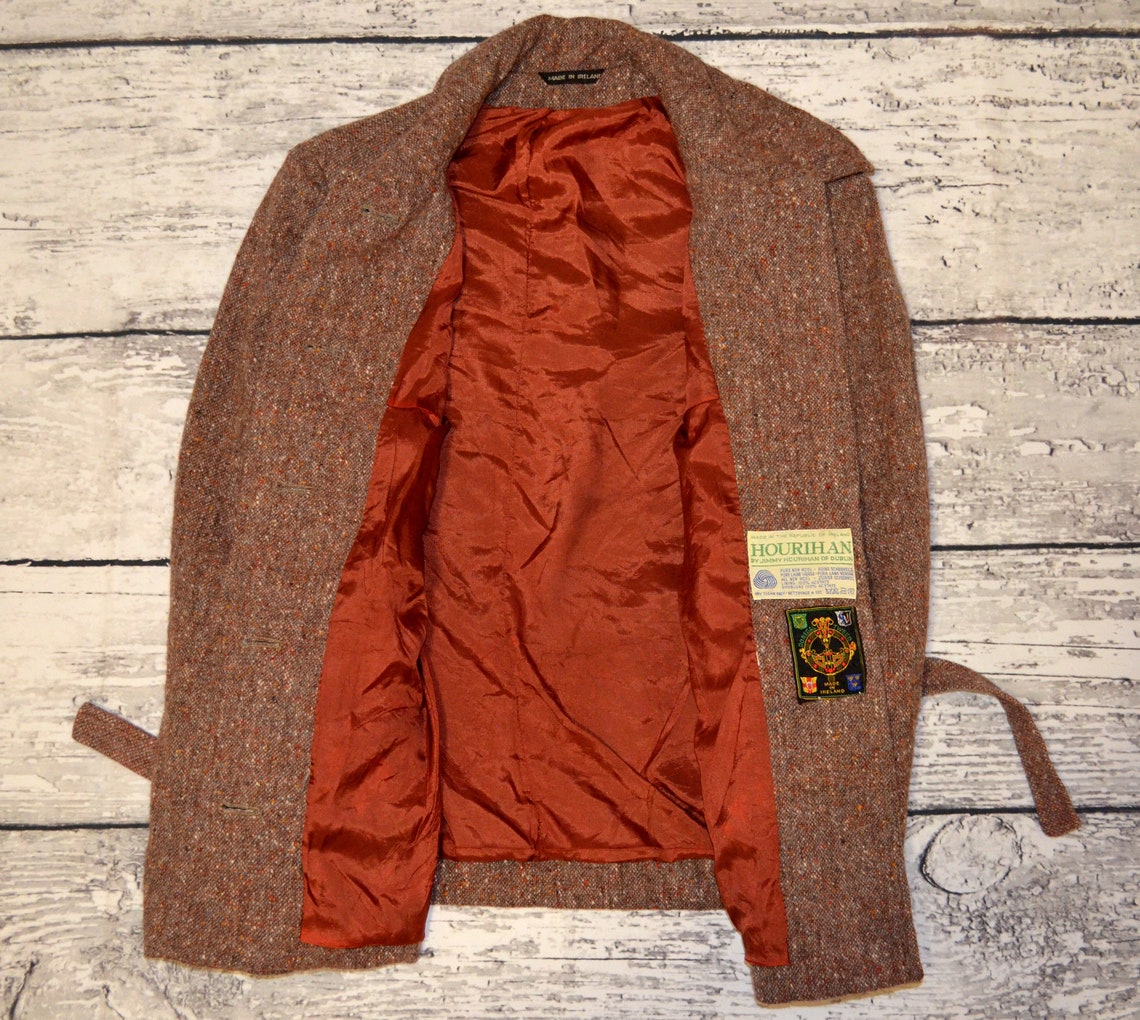 Vintage Jacket Jimmy Hourihan of Dublin Tweed Ladies Coat Women Fashion ...