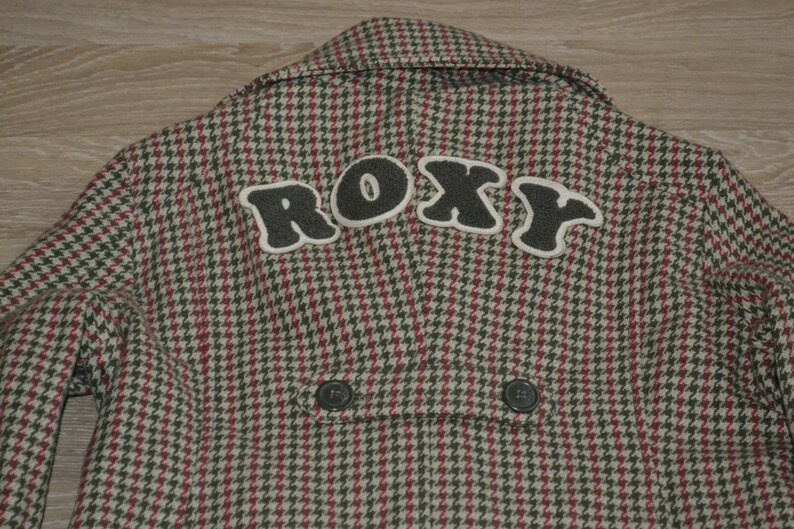Vintage Roxy Coat Women Overcoat Ladys Cloak Quiksilver Jacket Fashion ...