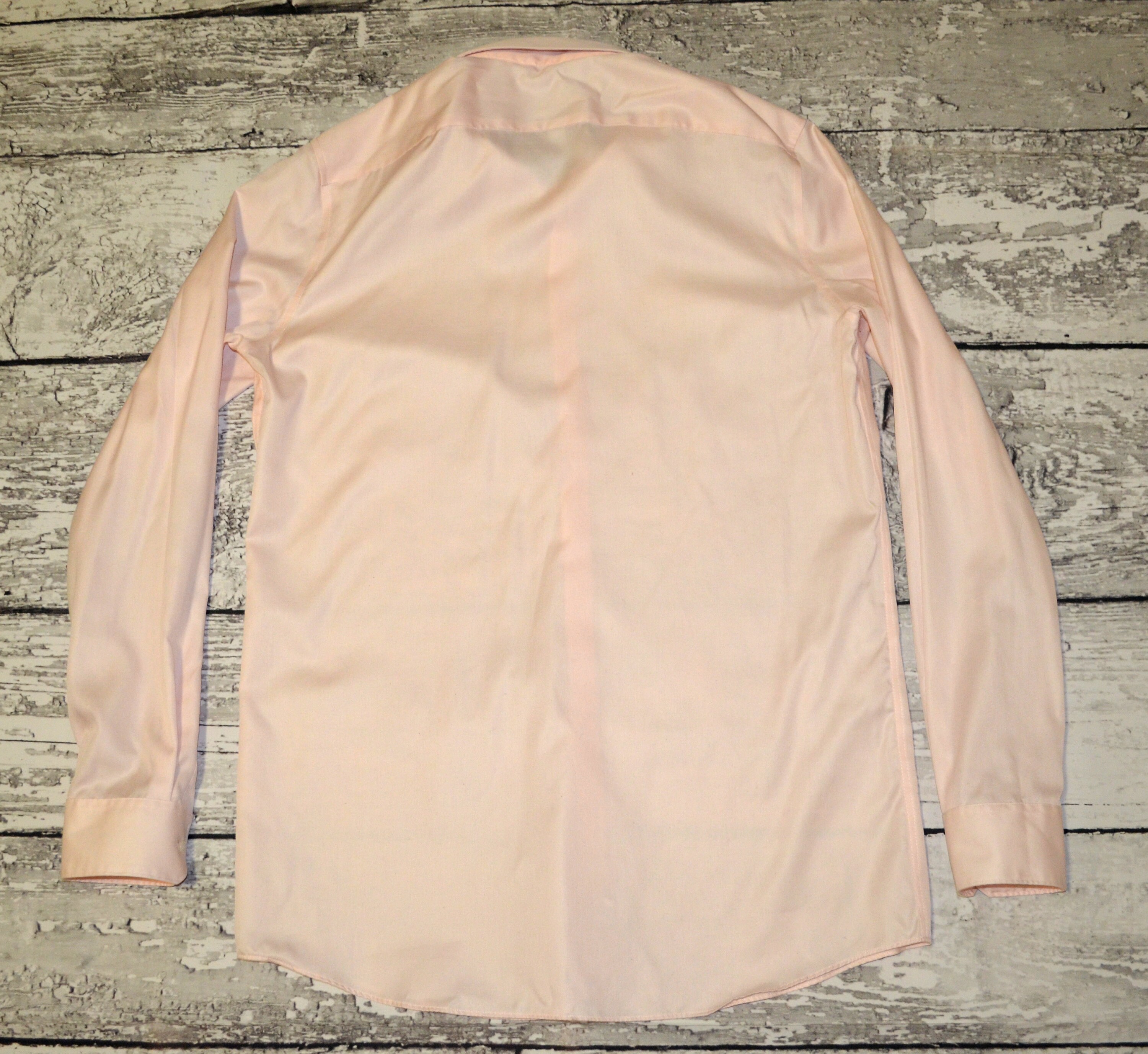 Vintage Perry Ellis Rose Shirt Mens Solid Oxford Button Down Slim Fit ...