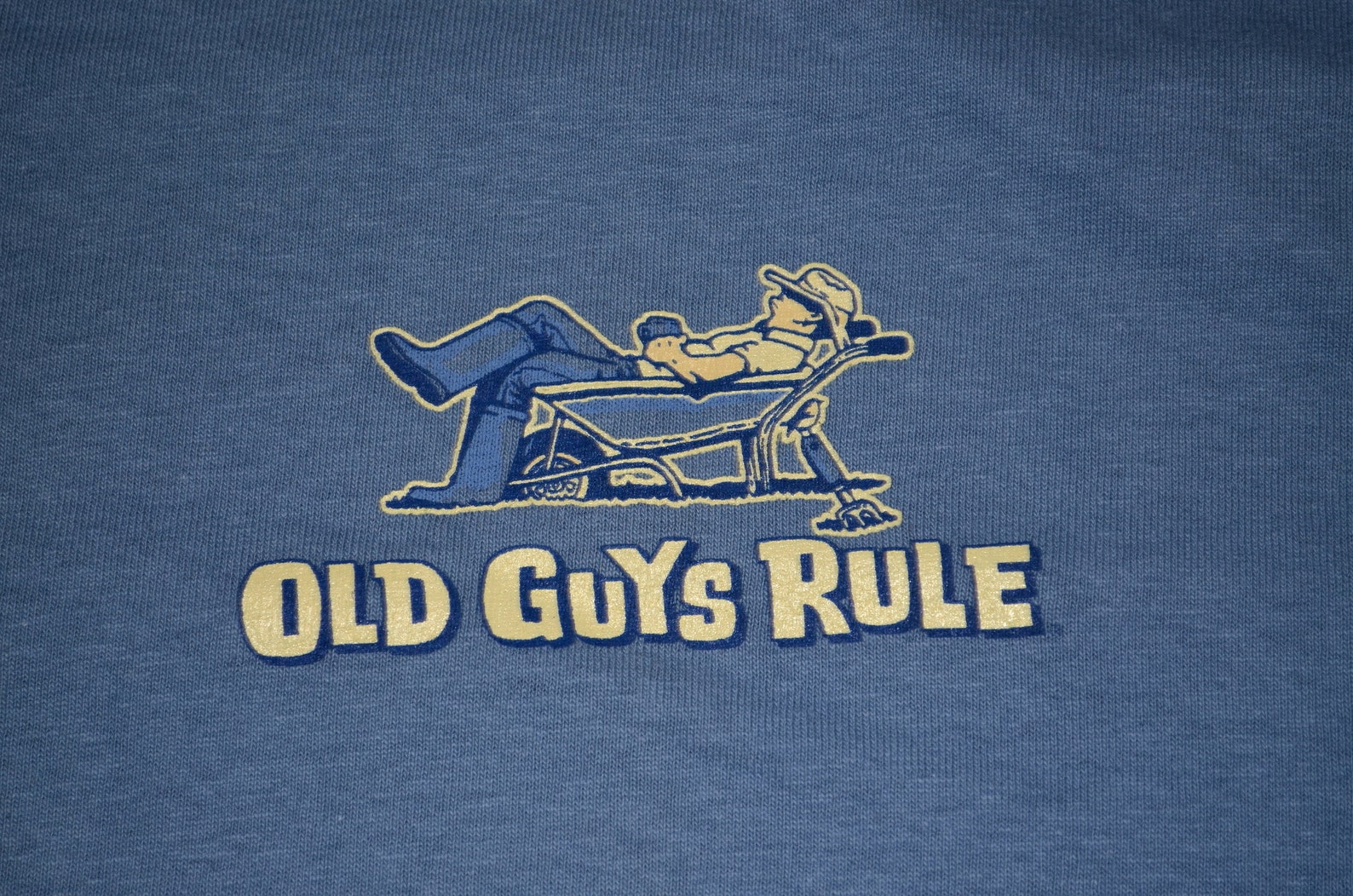 Vintage Mens Tshirt Old Guys Rule Men Casual Tee-shirt Size M - Etsy