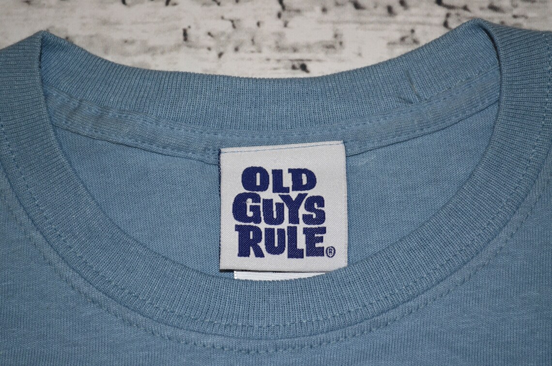 Vintage Mens Tshirt Old Guys Rule Men Casual Tee-shirt Size M - Etsy