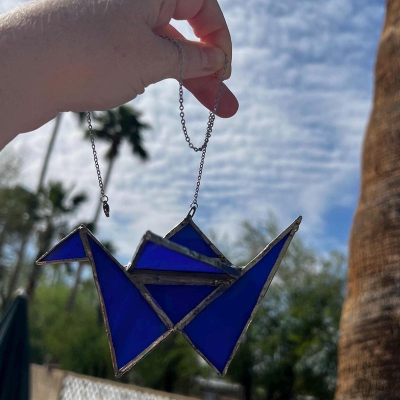 Stained Glass Origami - Etsy