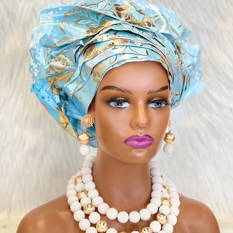 Traditional African Head Scarf - Etsy