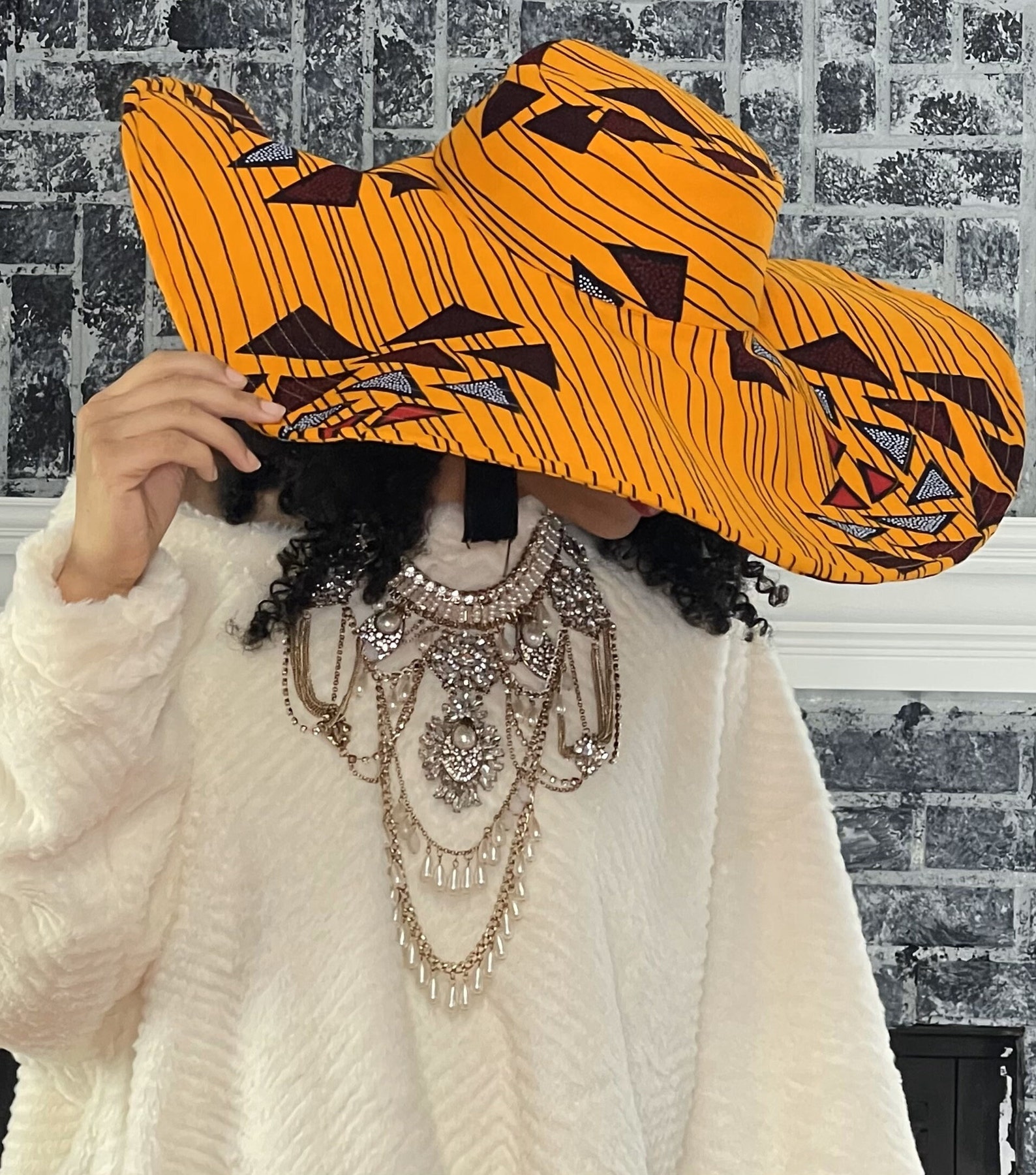 African Print Hats for Women, Summer Women's Beach Hat, Ankara Hat - Etsy