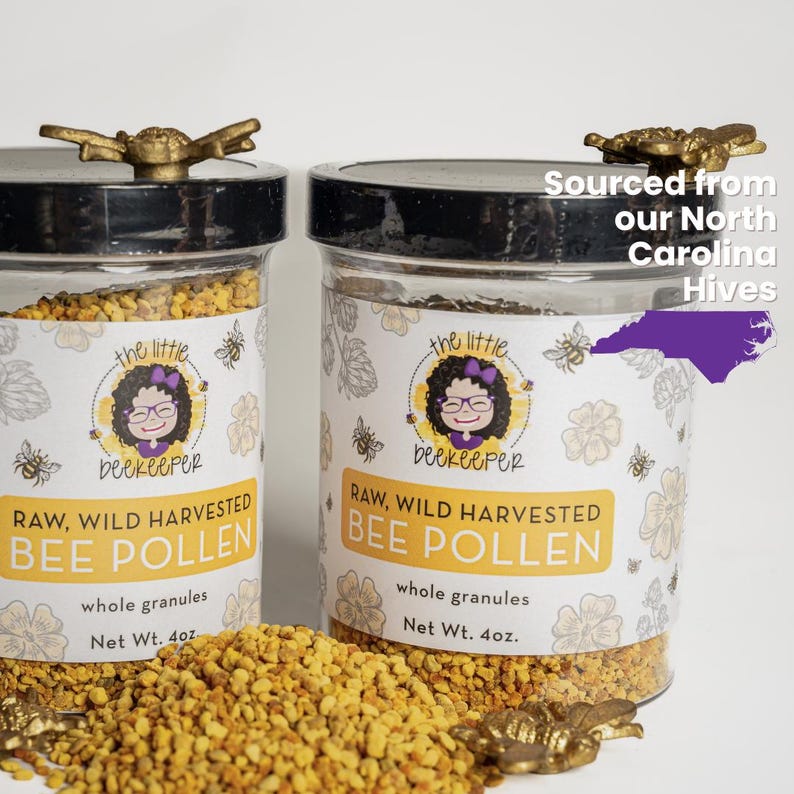 100% Raw Wild Harvested Bee Pollen | the Little Beekeeper - Etsy