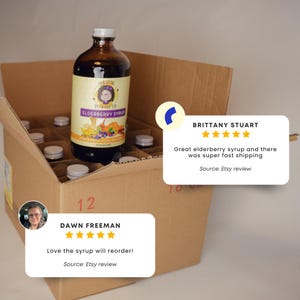 16oz All Premium Elderberry Syrup - Etsy