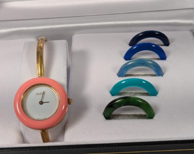 Retro Gucci Multi Bezel Watch With Certificate of Authenticity - Etsy
