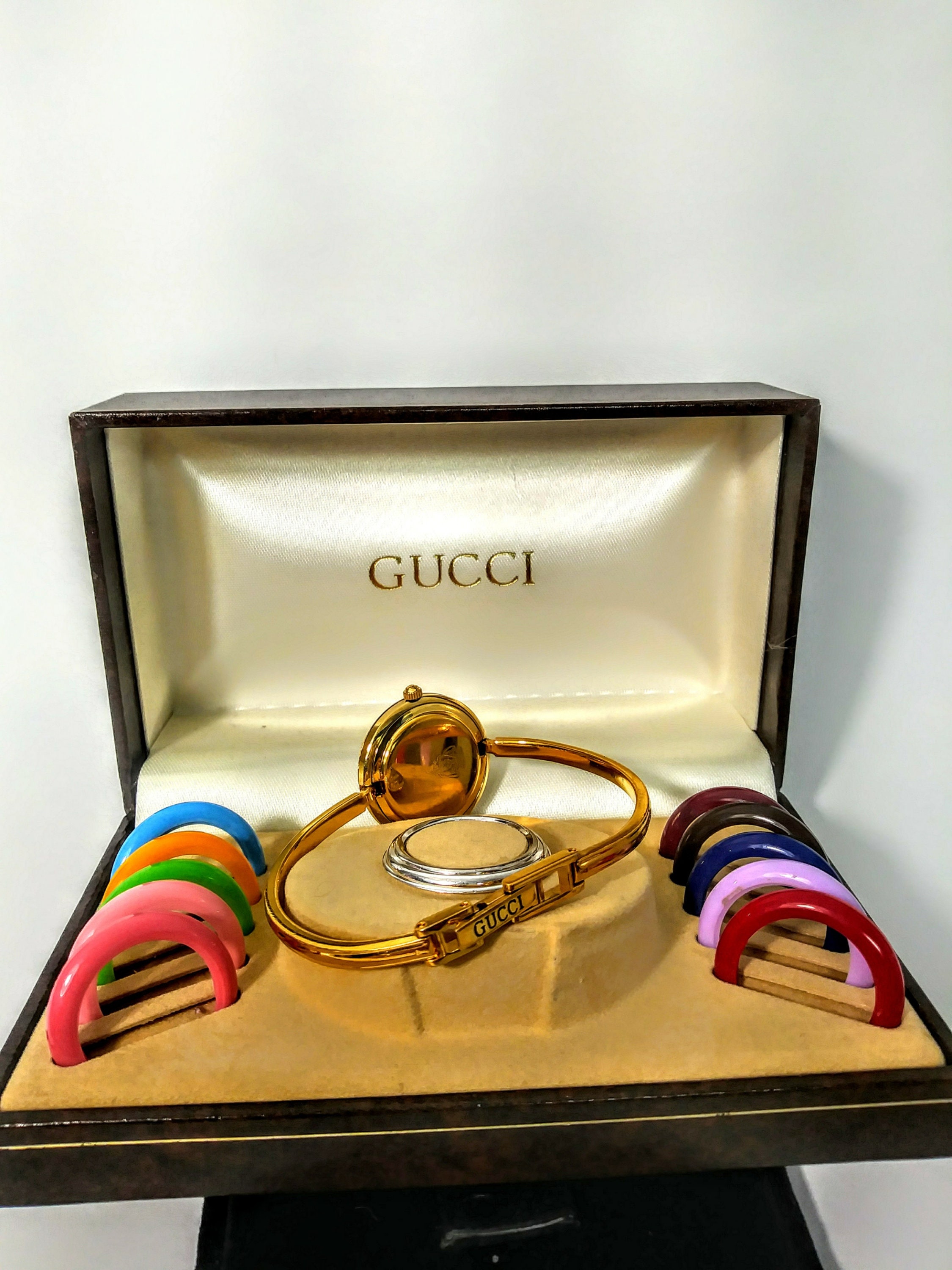 Vintage Gucci Multi Bezel Swiss Watch With Cert. of - Etsy UK