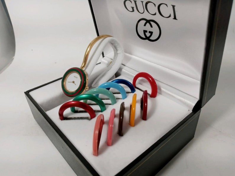 Vintage Gucci Multi Bezel Swiss Watch With Cert. of - Etsy UK