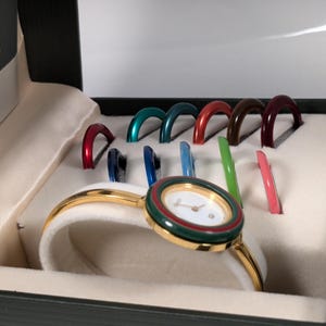 Vintage Gucci Multi Bezel Swiss Watch With Cert. of Authenticity - Etsy