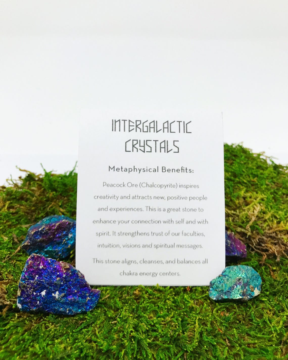 Rainbow Crystal Peacock Ore Stone Pyrite Crystal Healing - Etsy