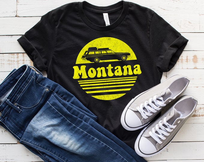 Montana Shirt Montana Home Shirt Montana State Montana - Etsy