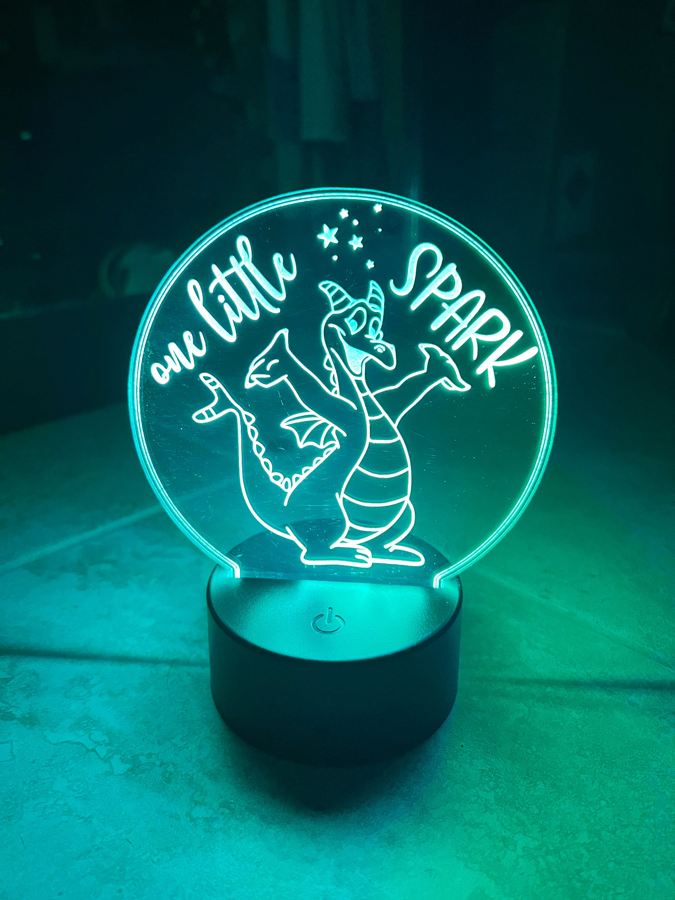 Magical Dragon LED Nightlight Color Changing Nightlight Imagination ...