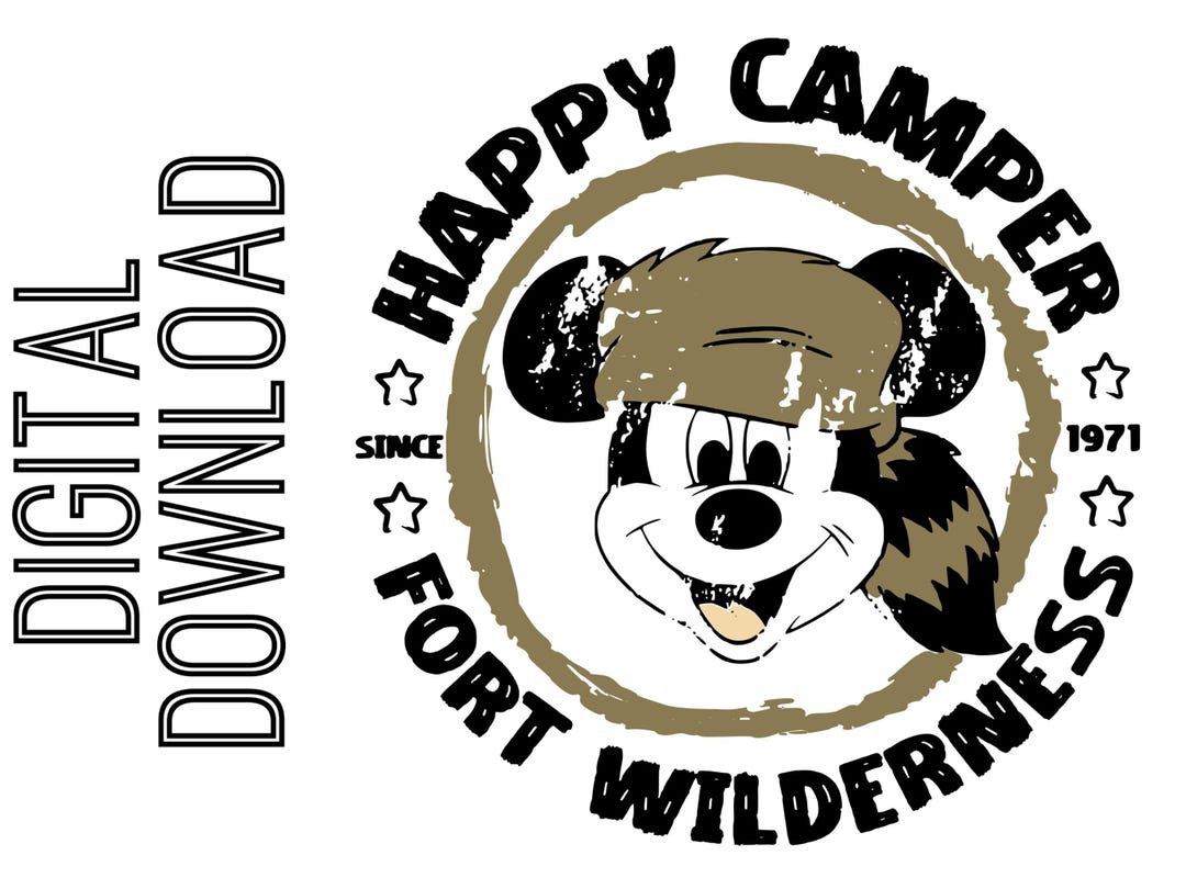 DIGITAL Happy Camper Cut File L Glowforge Files L Laser Cut File L Svg ...