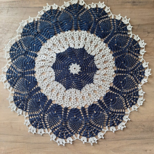 Blue Doilies - Etsy