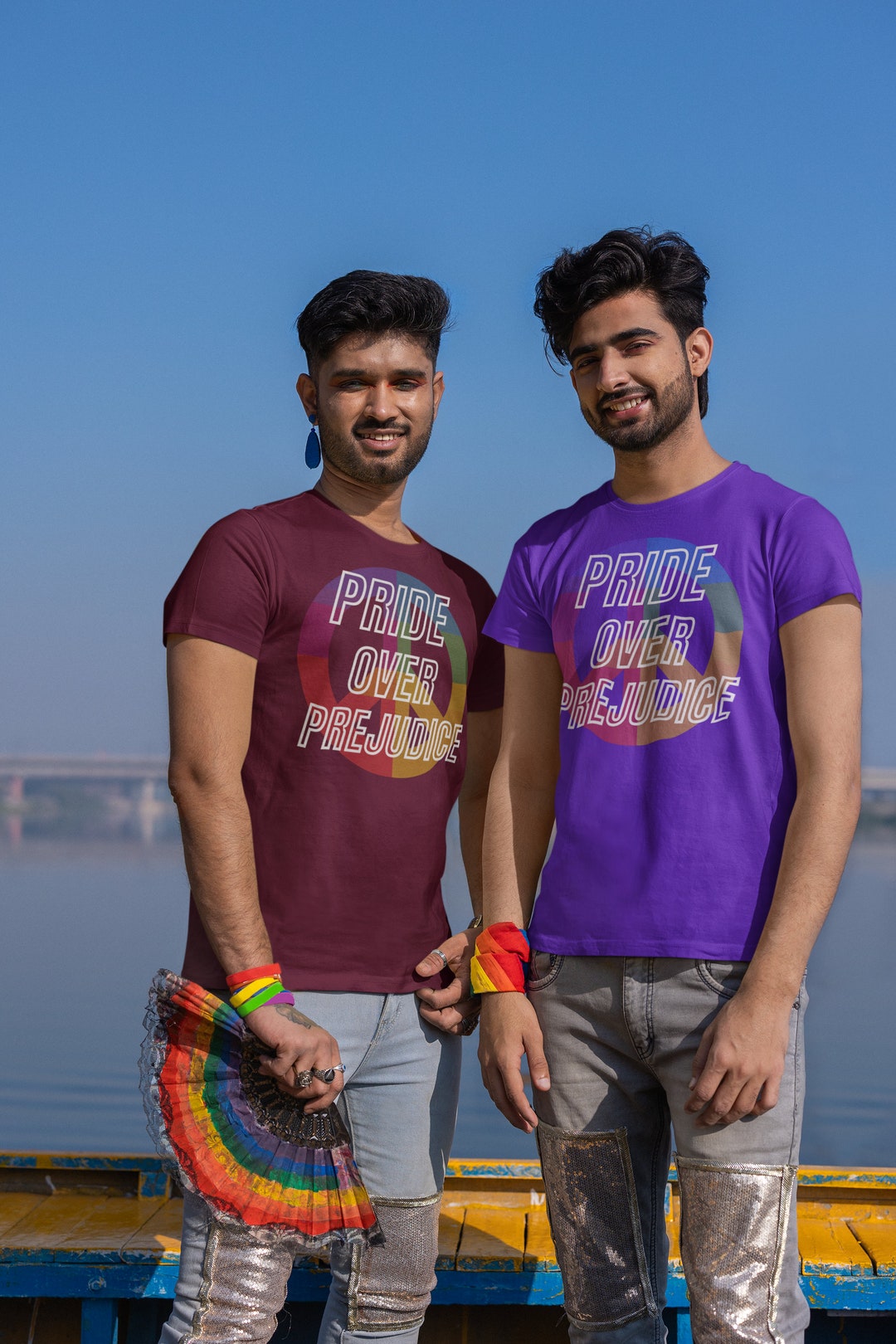 Pride Over Prejudice Tee, Lgbtq Tee, Gay Tee, Lesbian Tee, Transgender ...
