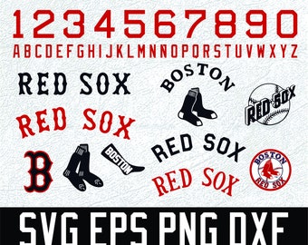 Red Sox Letters | Etsy