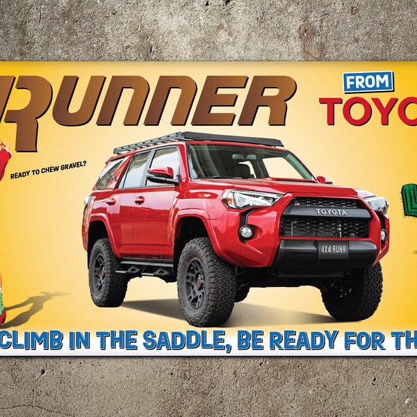 Toyota 4 Runner - Etsy