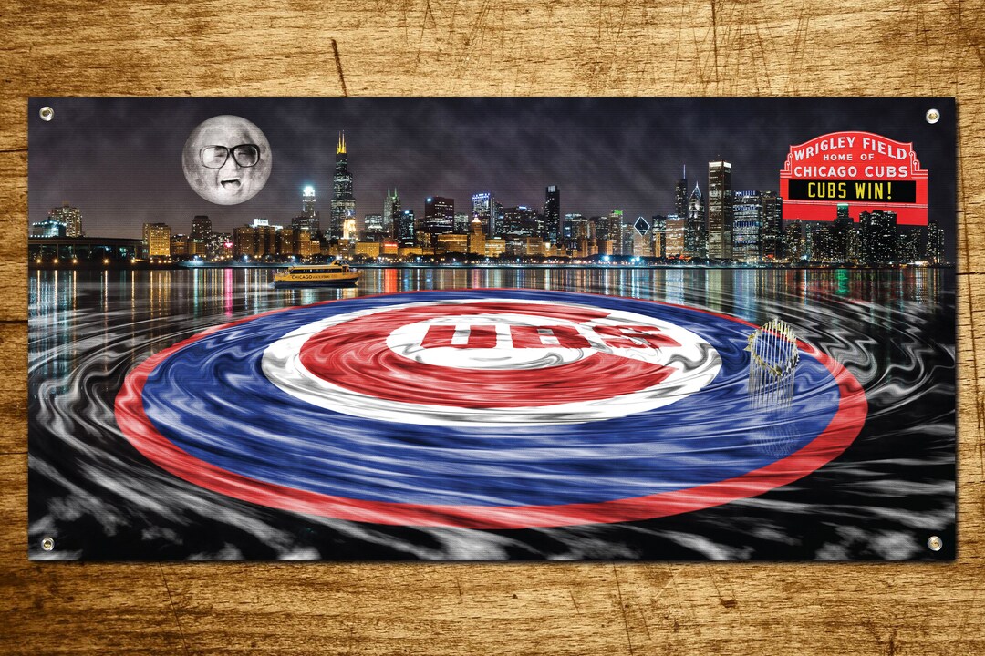 Chicago Cubs Banner - Etsy