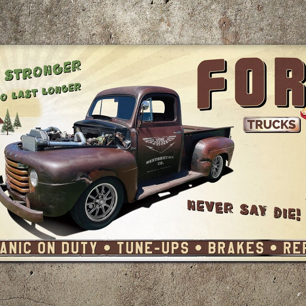 Ford Trucks Banner - Etsy