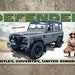 Land Rover Defender Garage Banner - Etsy