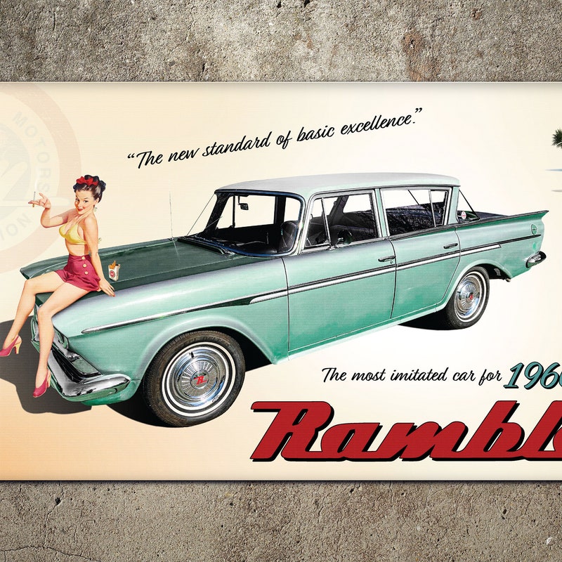 Vintage Amc Rambler - Etsy
