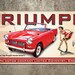 1967 Triumph Herald Garage Banner 2ft X 4ft - Etsy