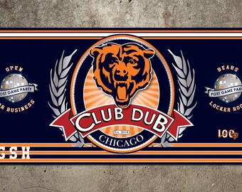 Chicago Bears Banners - Etsy