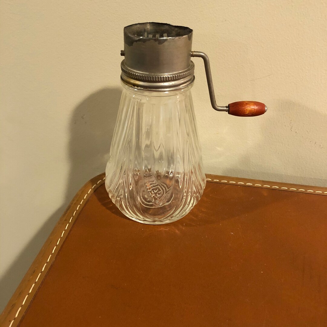 Vintage Clear Glass Nut Chopper - Etsy