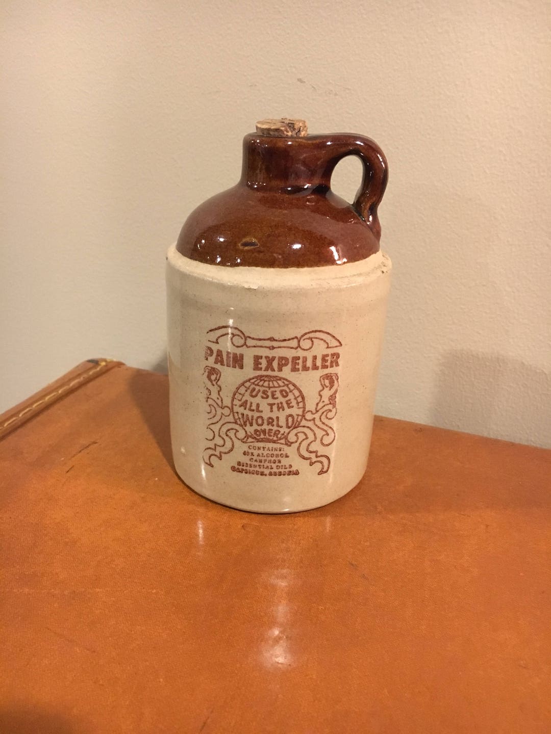 Pain Expeller Crock Jug - Etsy