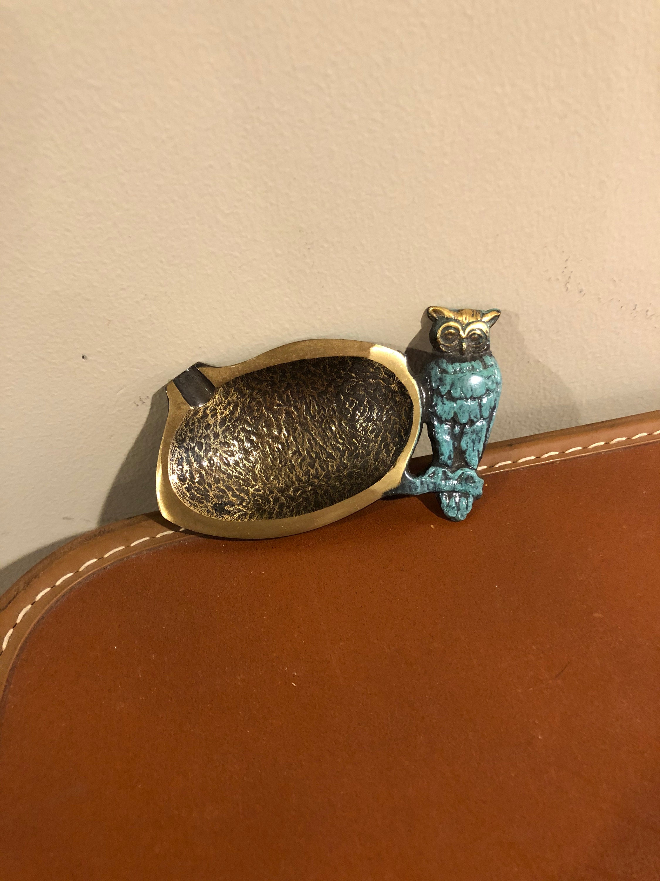 Vintage Owl Ashtray Made in Israel - Etsy