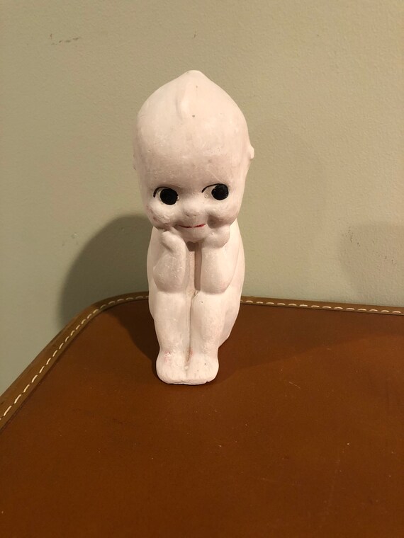 Vintage Old Chalkware Kewpie - Etsy