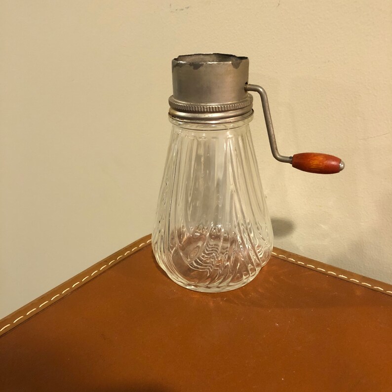 Vintage Clear Glass Nut Chopper | Etsy