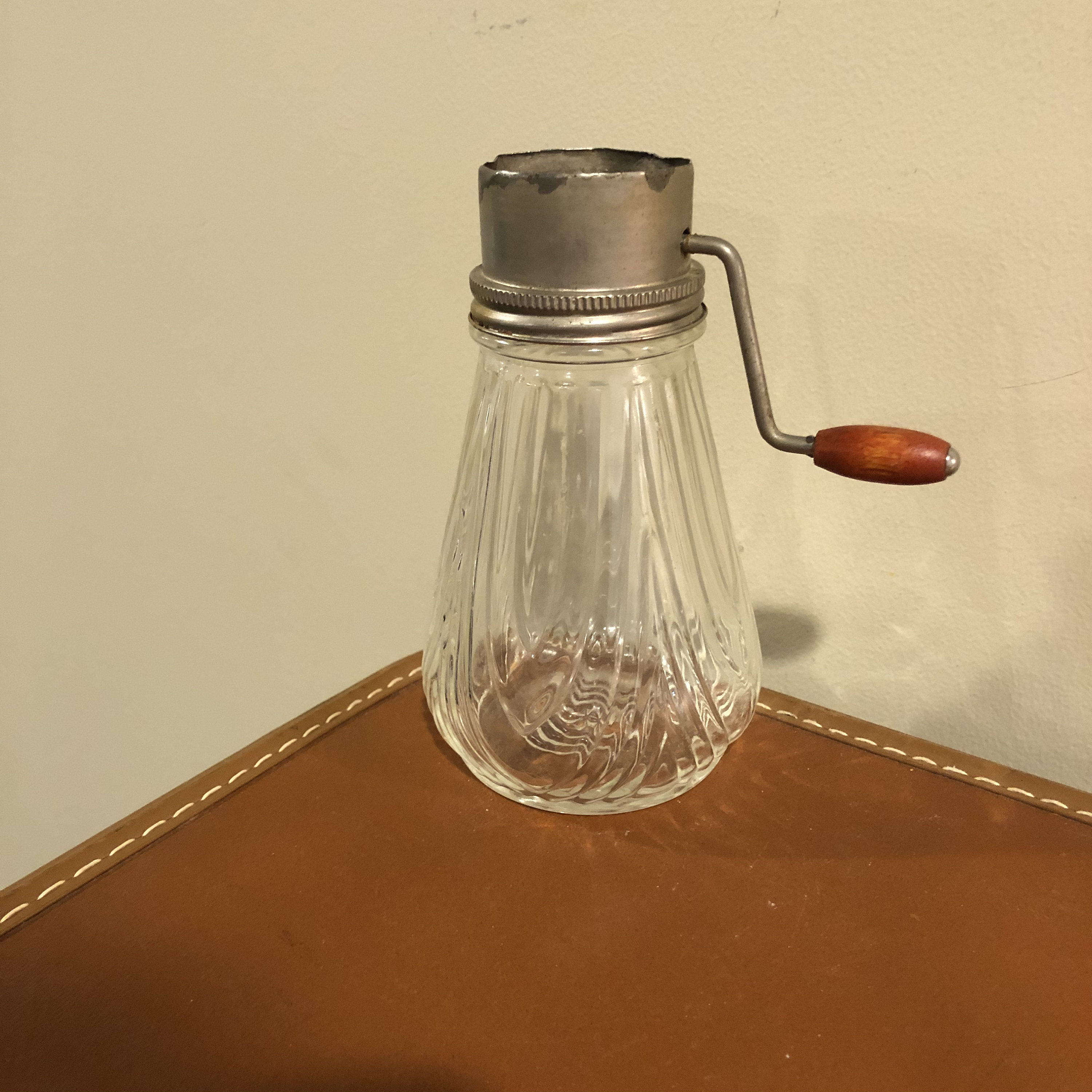 Vintage Clear Glass Nut Chopper - Etsy