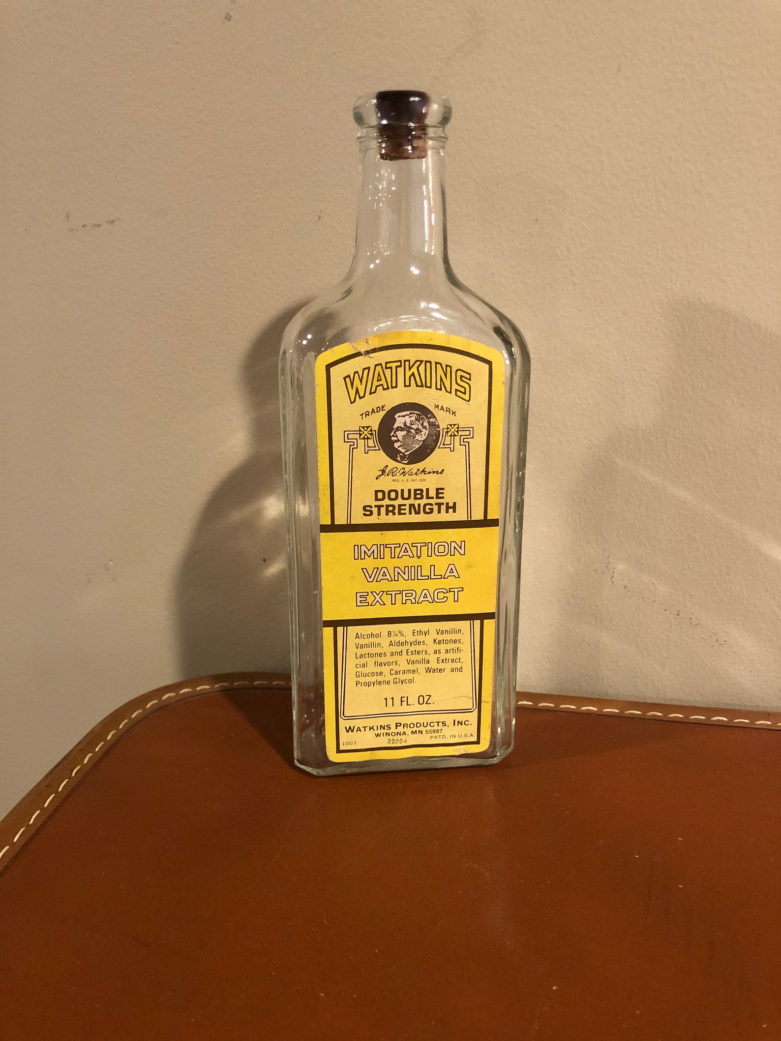 Vintage Watkins Vanilla Extract Bottle - Etsy