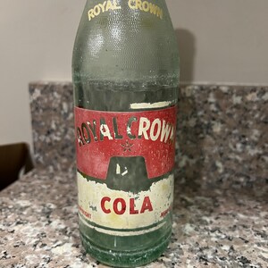 Vintage Royal Crown Cola Bottle - Etsy