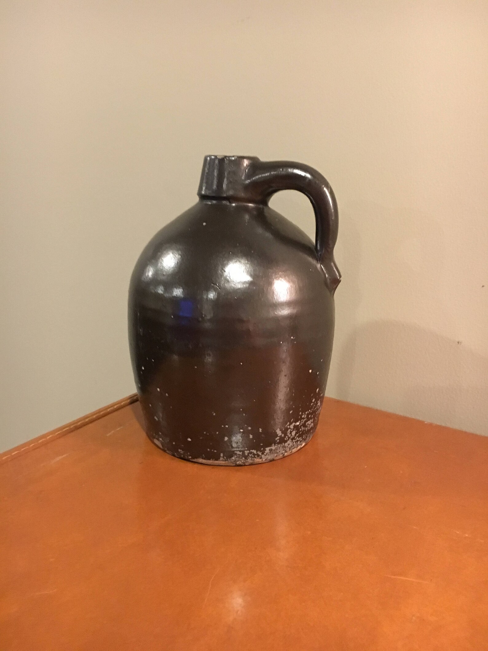 Vintage Metallic Grey Jug - Etsy