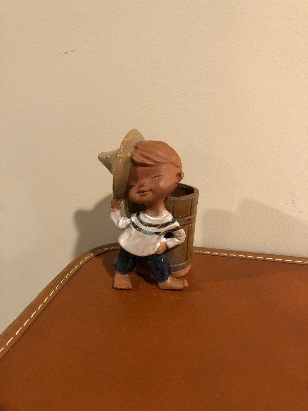 Vintage Seto Little Boy Figurine - Etsy