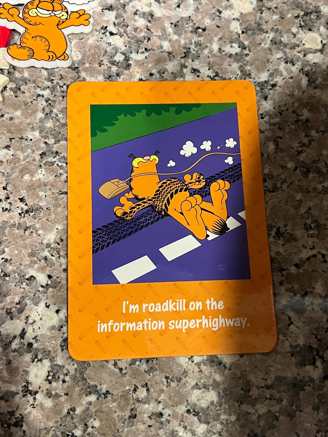 Vintage Garfield Magnet - Etsy