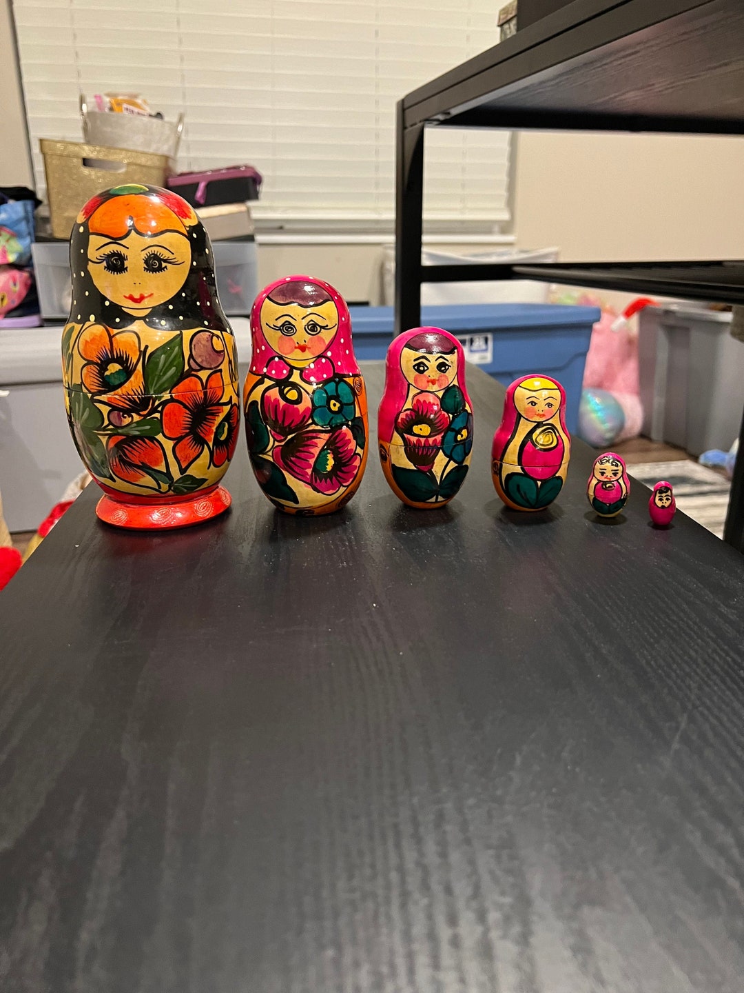 Vintage Russian Nesting Dolls - Etsy