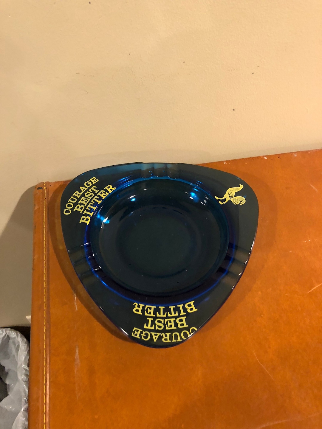Vintage Courage Best Bitter Ashtray - Etsy