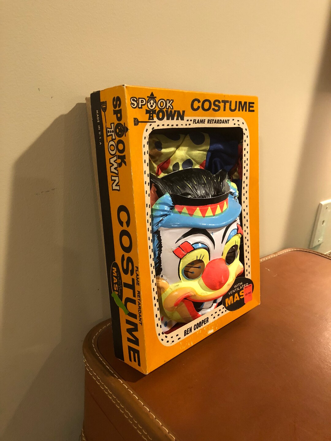 Vintage Spook Town Halloween Costume Masks - Etsy