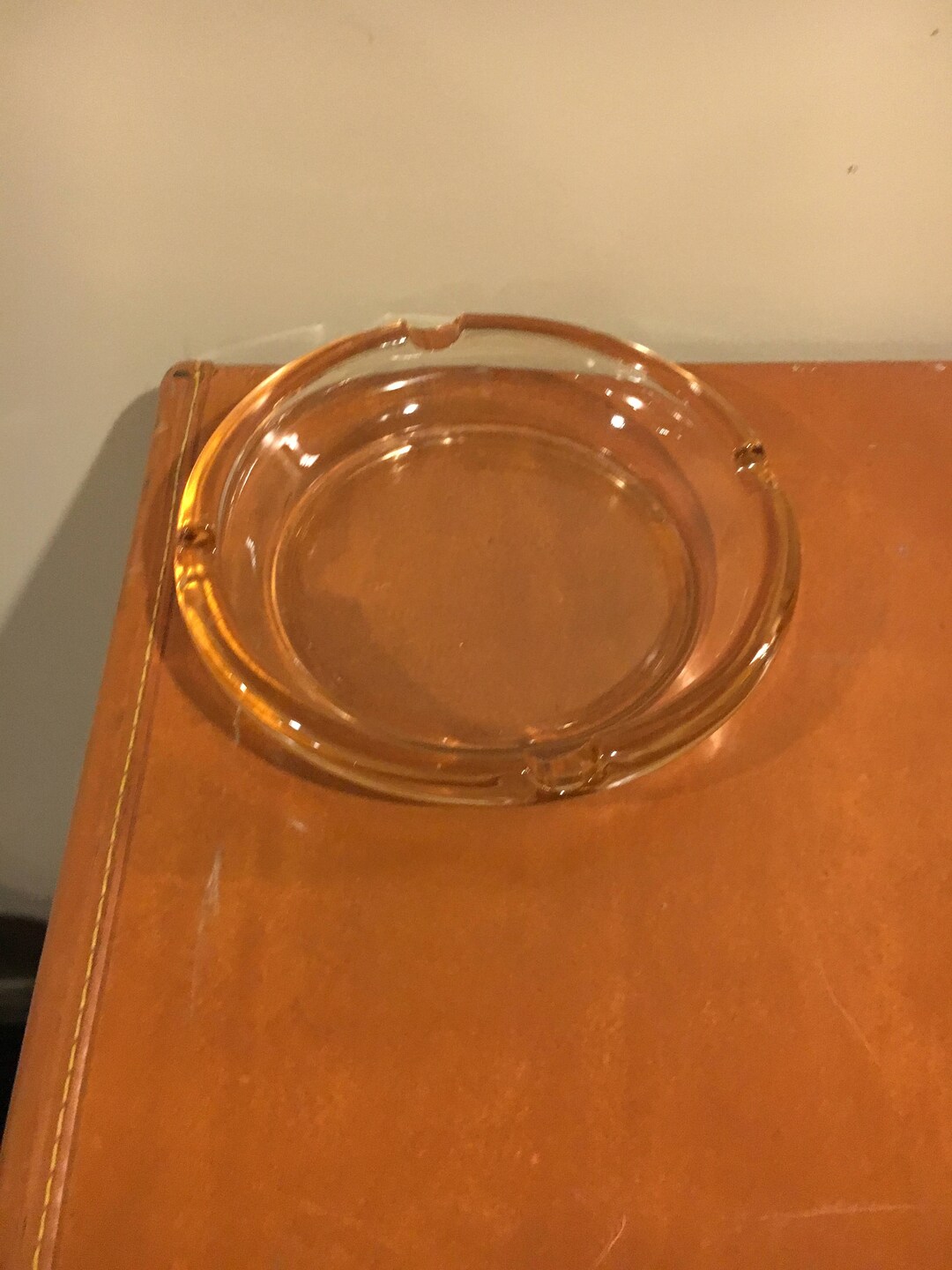 Vintage Pink Ashtray - Etsy