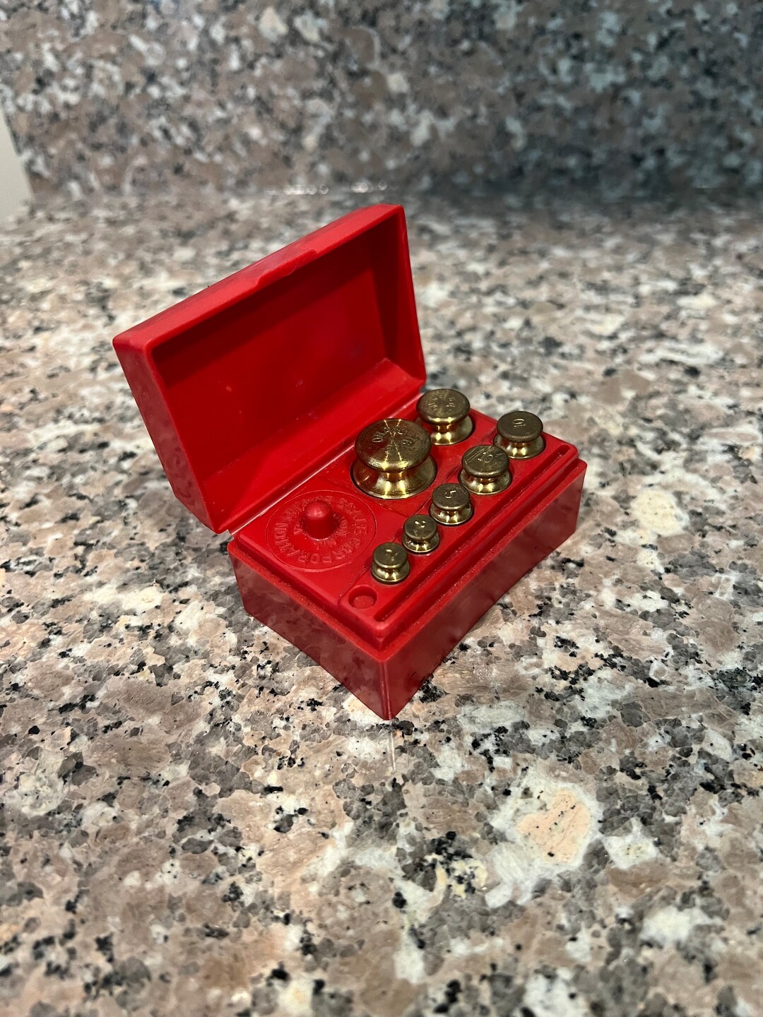 Vintage Ohaus Metric Weight Set - Etsy