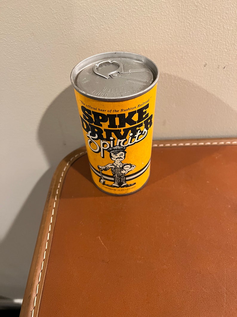 Vintage Spike Driver Beer Can - Etsy