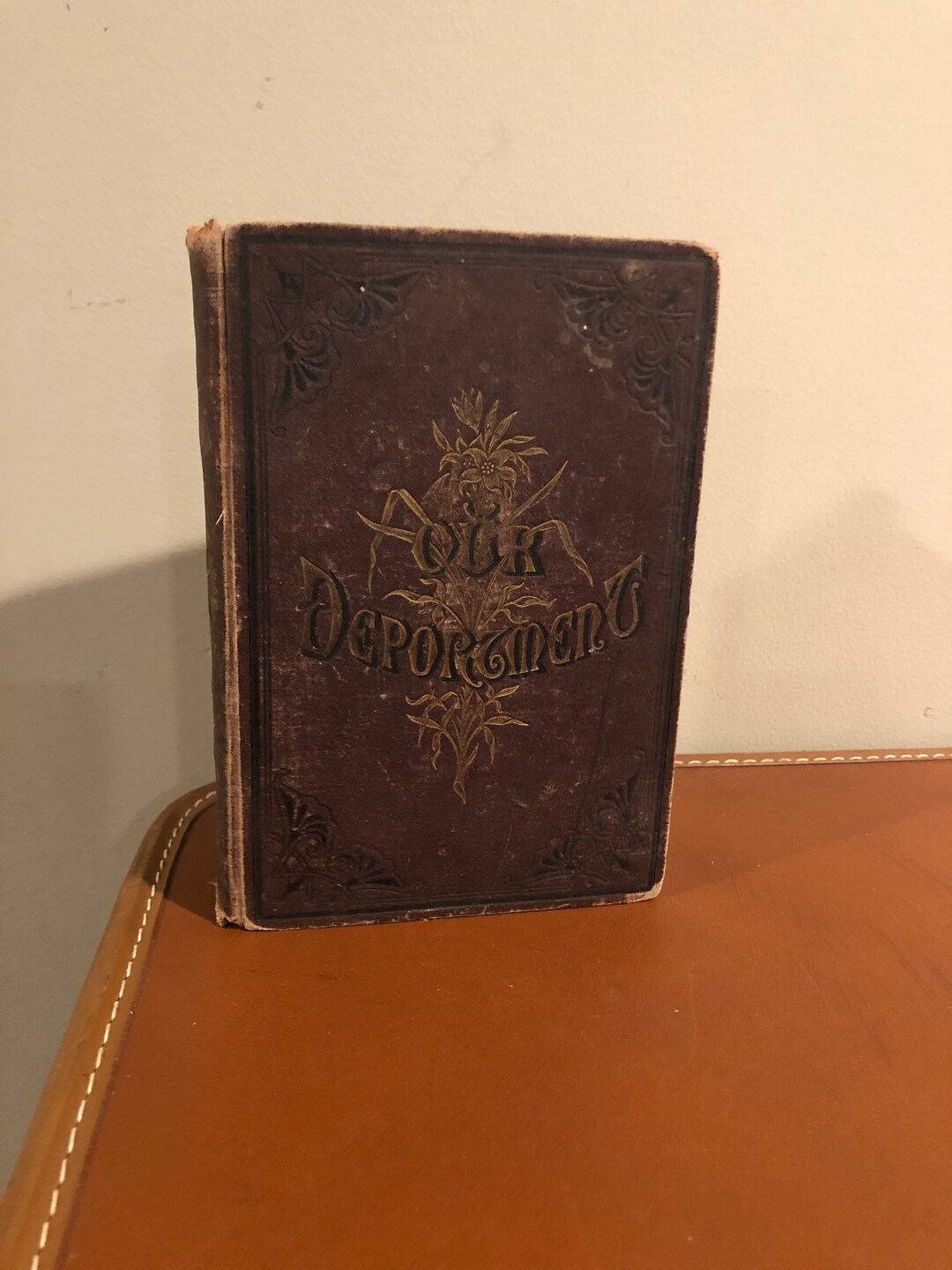 Vintage 1881 Our Deportment Book - Etsy