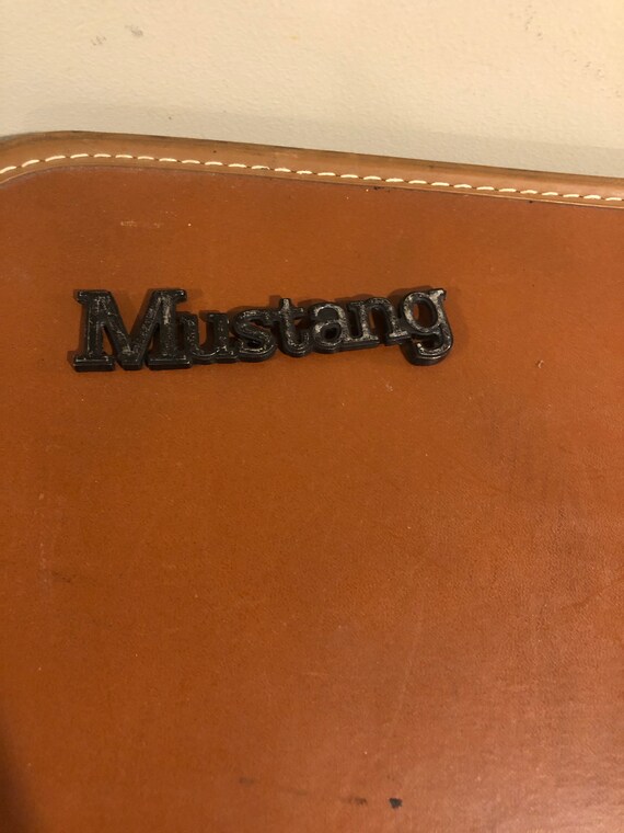 Vintage Mustang Car Emblem - Etsy