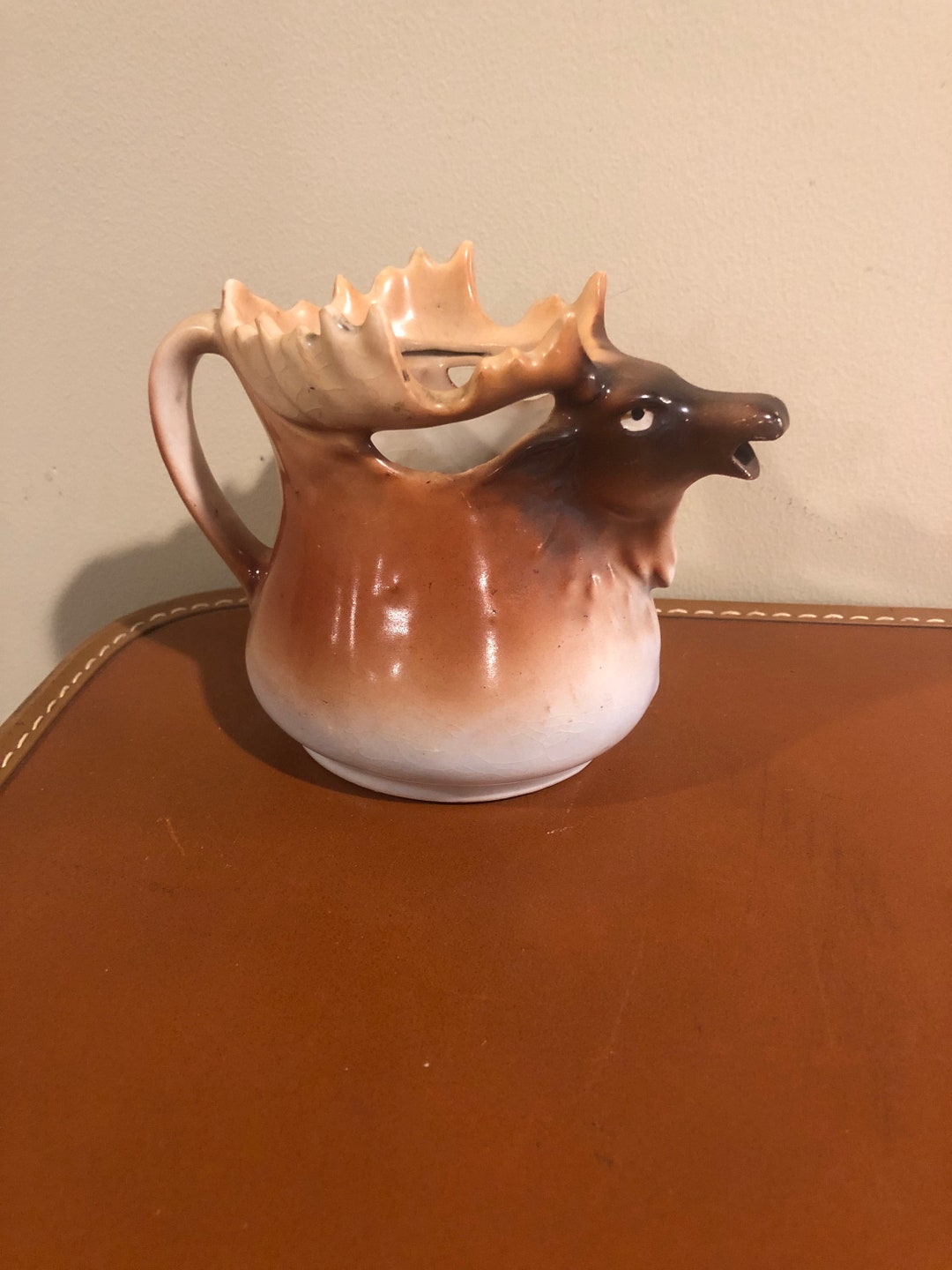 Vintage Austria Moose Creamer - Etsy